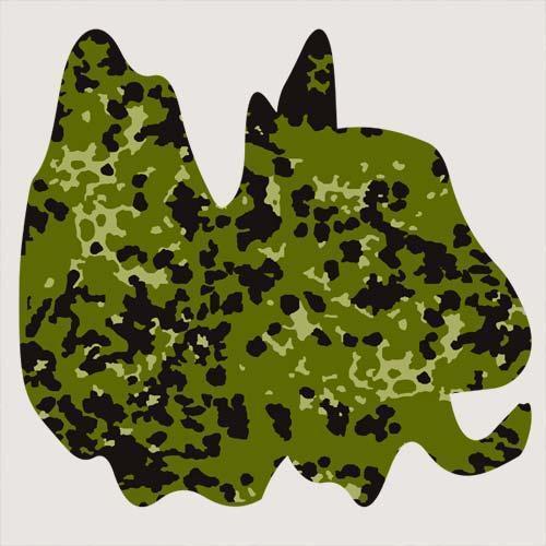 Danish M84 camouflage woods Pattern | Mega Camo