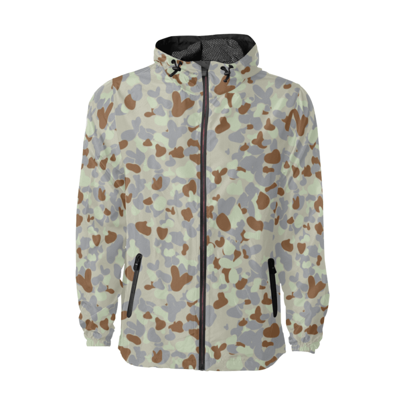 DESERT AUSCAM MKII camouflage Windbreaker for Men | Mega Camo