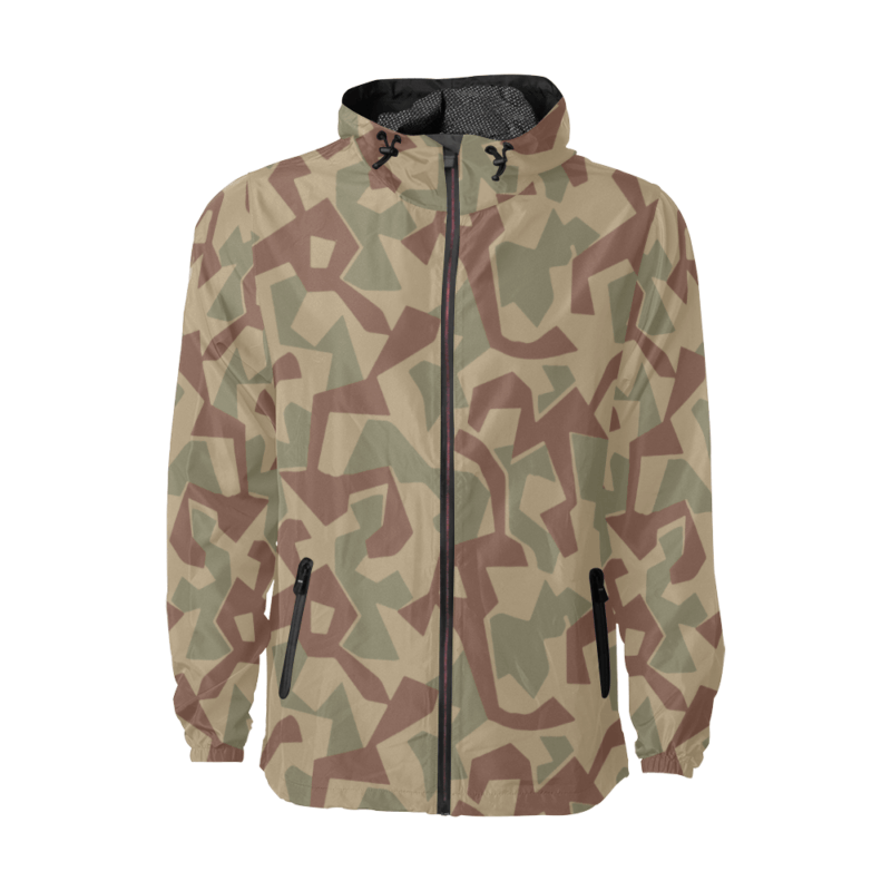 1946 Bulgarian splinter camouflage Windbreaker for Men | Mega Camo