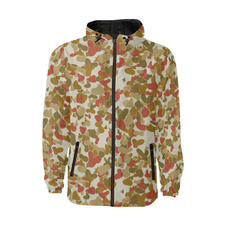 Australian Red AUSCAM OPFOR Musoria Quilted Lining Windbreaker | Mega Camo