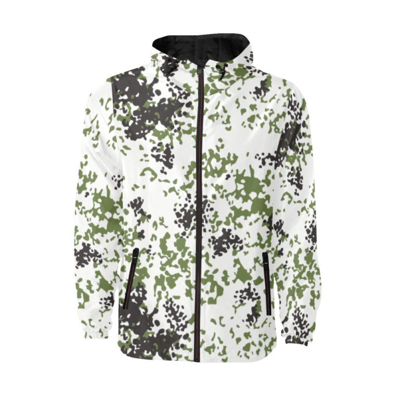 Snow Flecktarn Schneetarn Fleck camouflage Quilted Lining Windbreaker ...