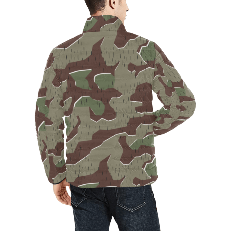 splittermuster starke Camouflage Padded Jacket | Mega Camo