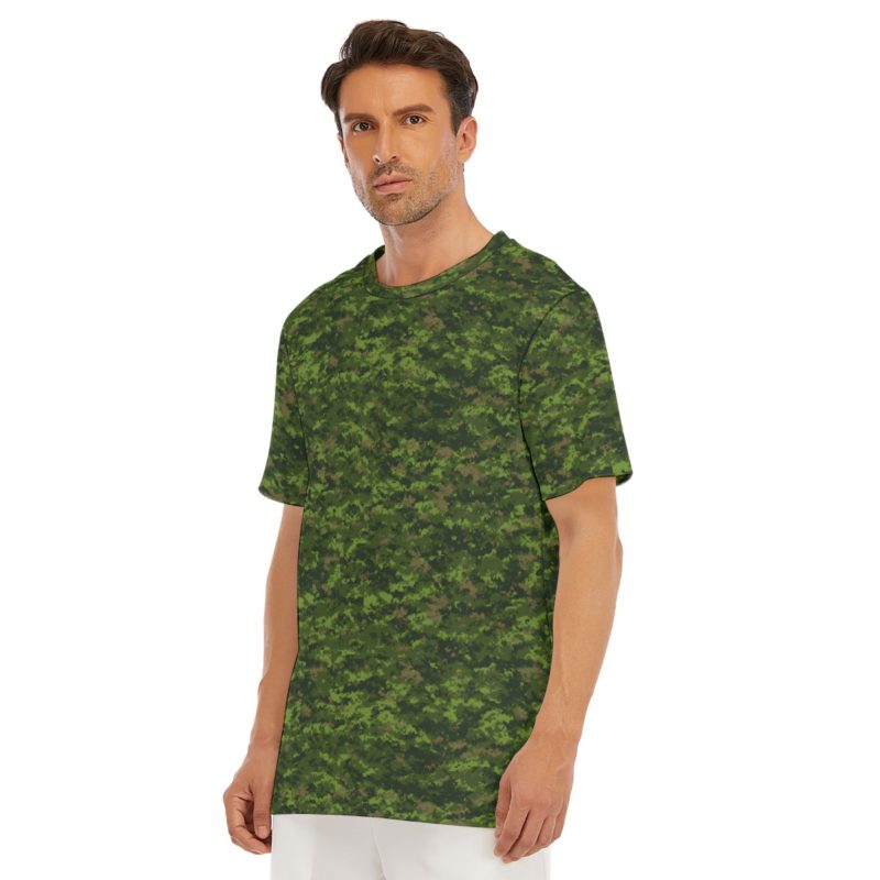Canadian CADPAT v1 Woodland Digital Camouflage O-Neck T-Shirt | 190GSM ...