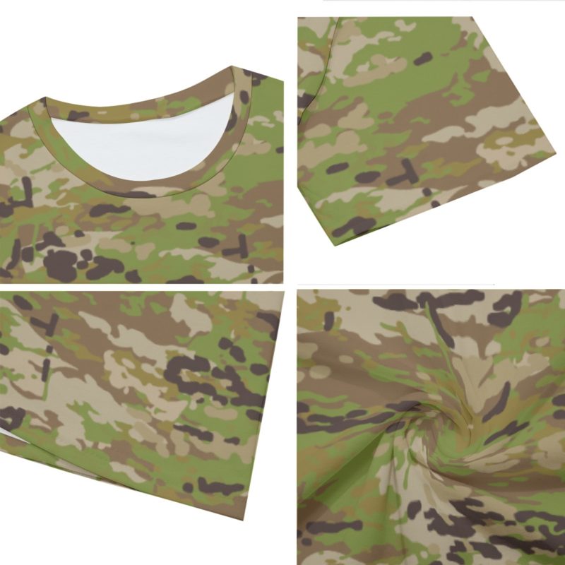 Australian AMCU Camouflage O-Neck T-Shirt | 190GSM Cotton | Mega Camo