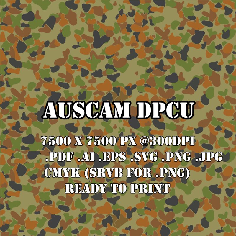 Australian Camouflages HD Print Files | Mega Camo