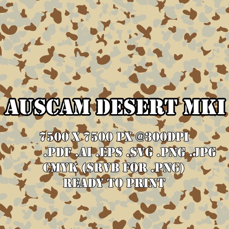 Australian Camouflages HD Print Files | Mega Camo