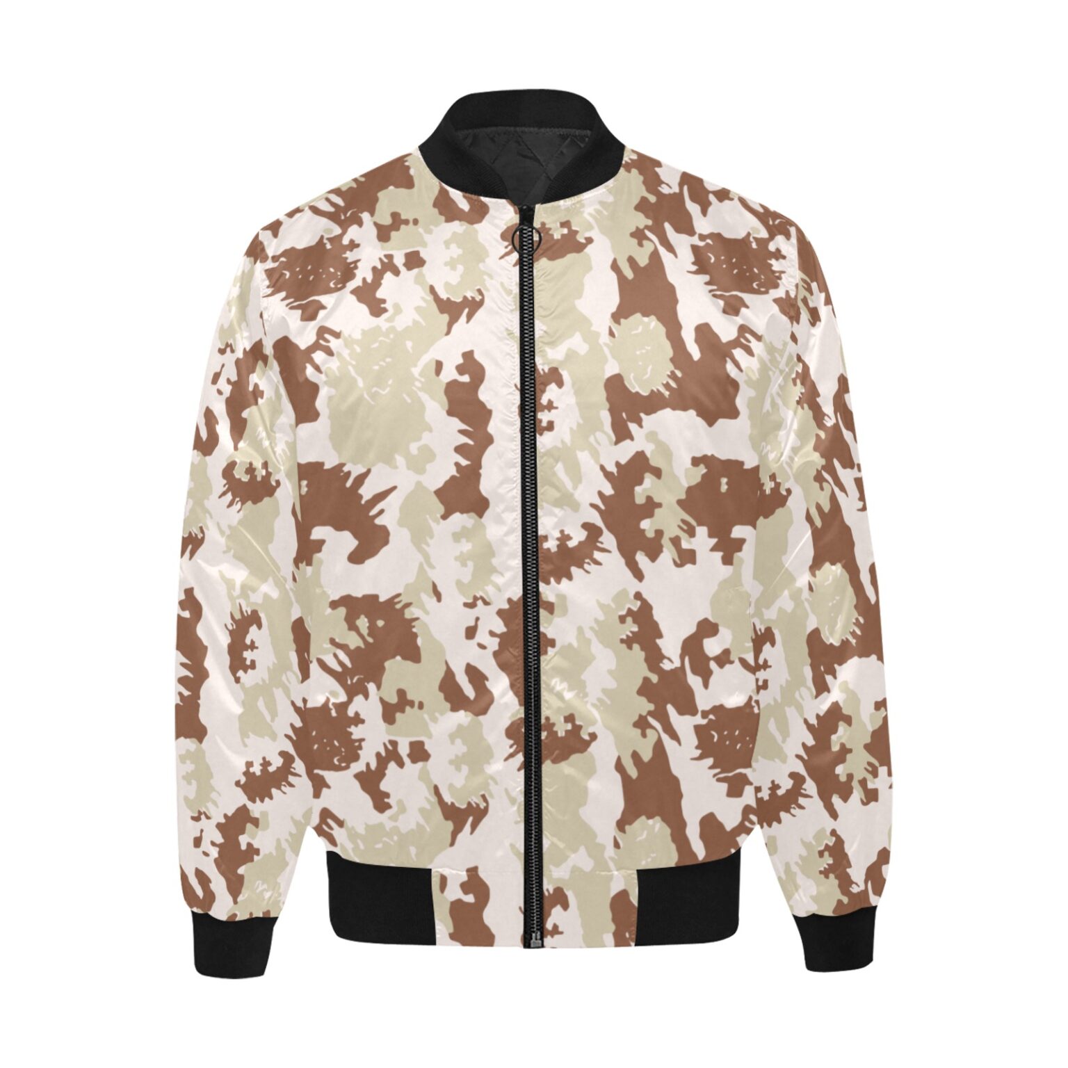 Lithuanian M05 Desert v2 Camouflage Quilted Bomber Jacket. | Mega Camo
