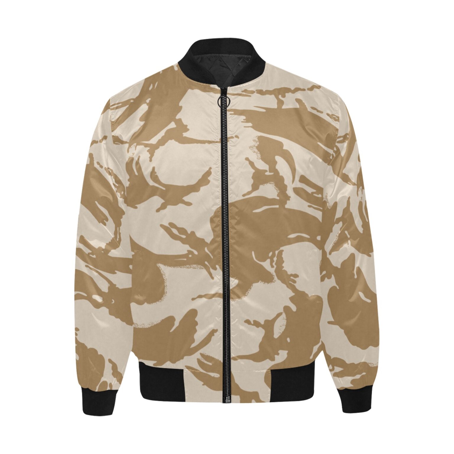 Kuwait Border Guards DPM Camouflage Quilted Bomber Jacket. | Mega Camo