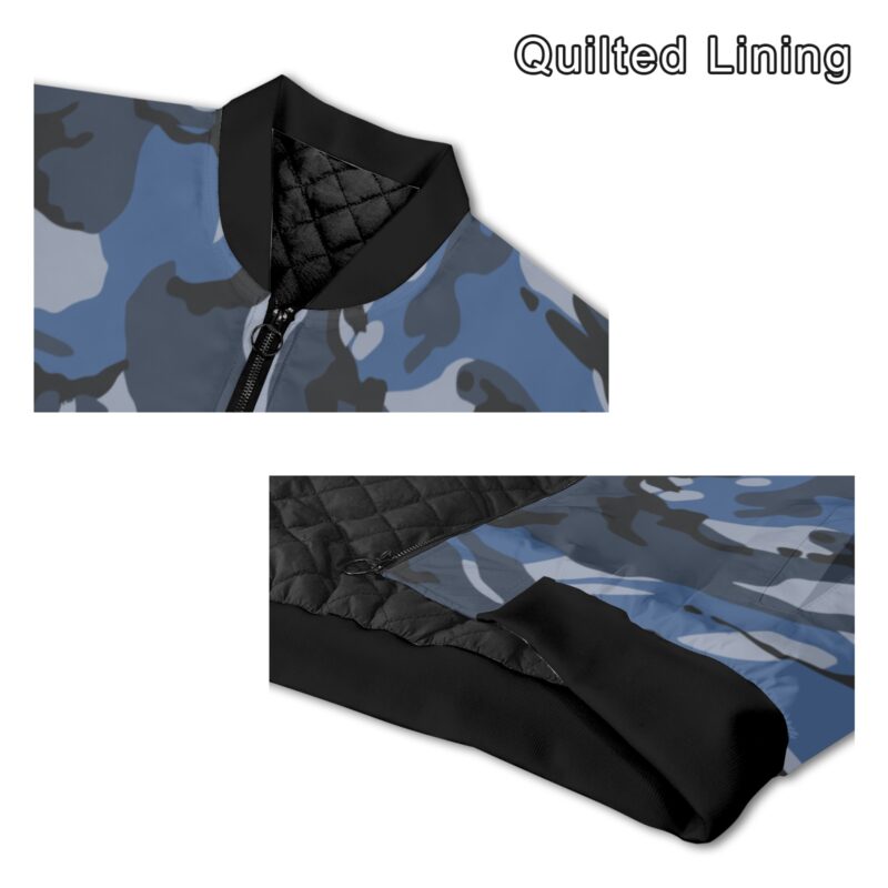 Kuwait Police DPM Camouflage Quilted Bomber Jacket. | Mega Camo