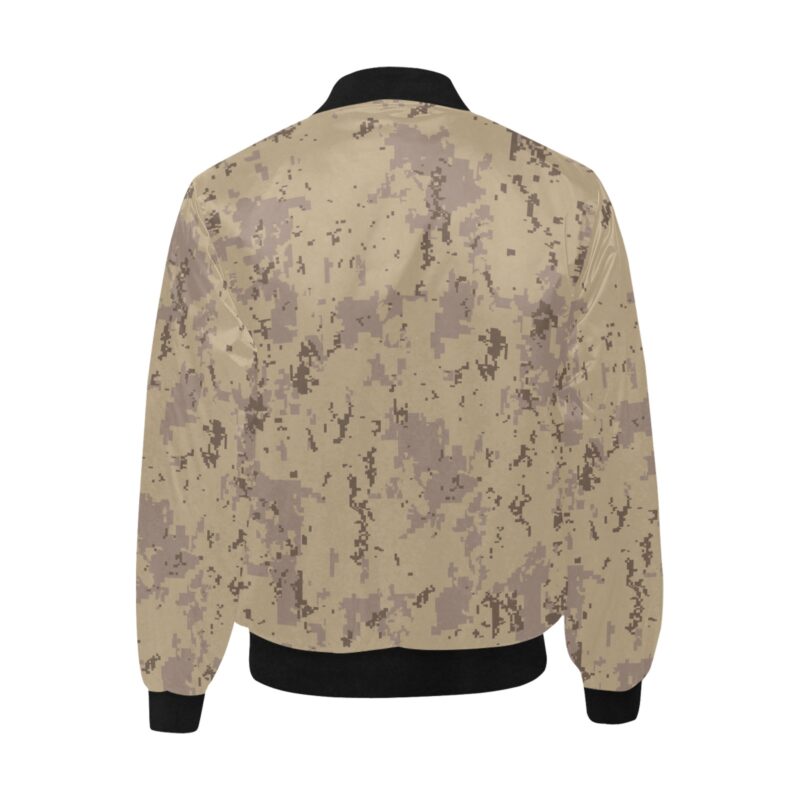 Canada CADPAT Desert v3 Camouflage Quilted Bomber Jacket. | Mega Camo