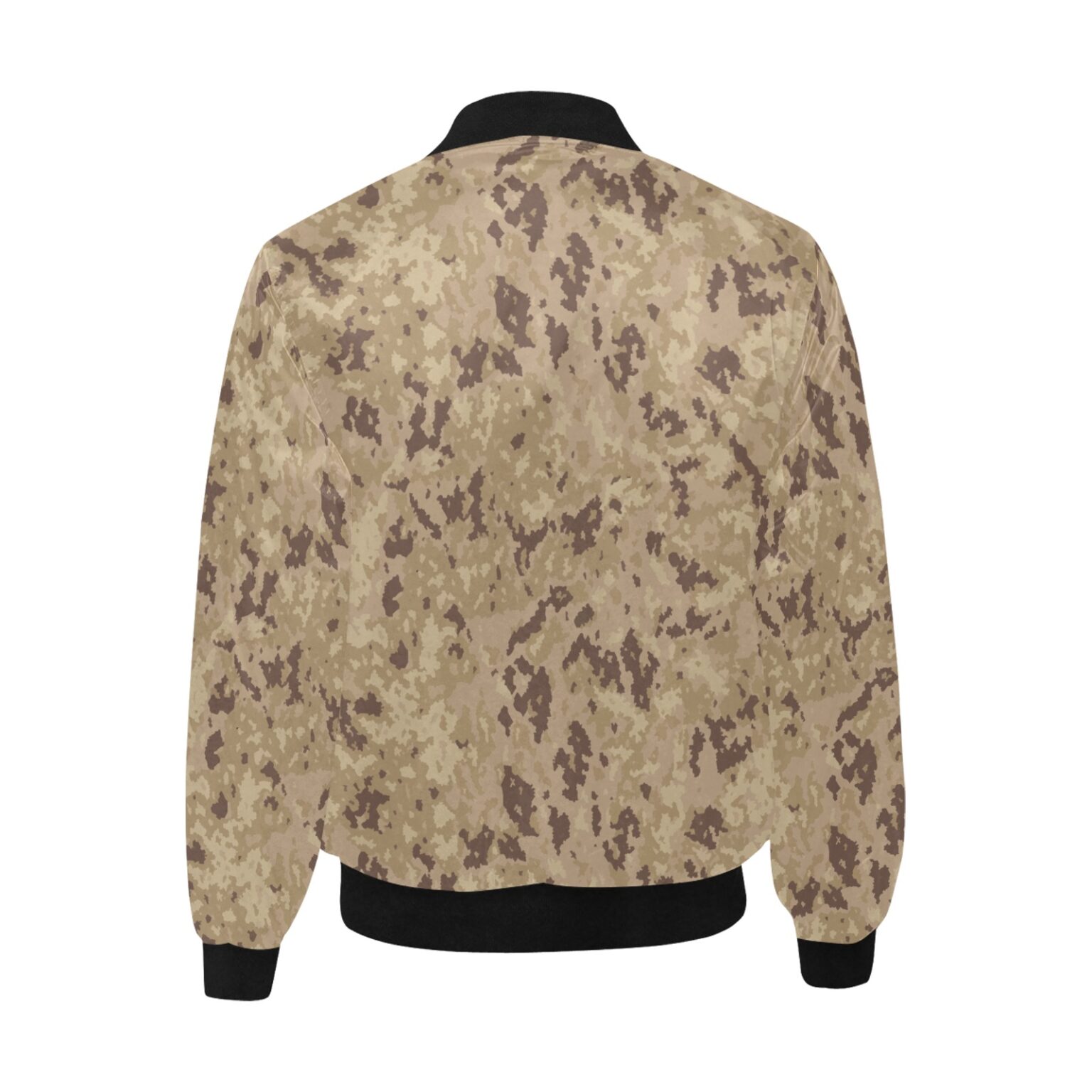 Luxembourg Waldtarndruck Desert Camouflage Quilted Bomber Jacket ...