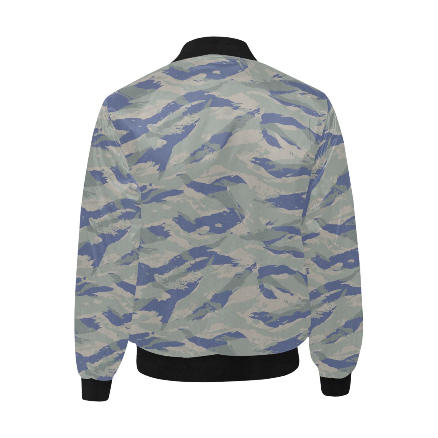 Greek Air Force Lizard v2 Camouflage Quilted Bomber Jacket. | Mega Camo