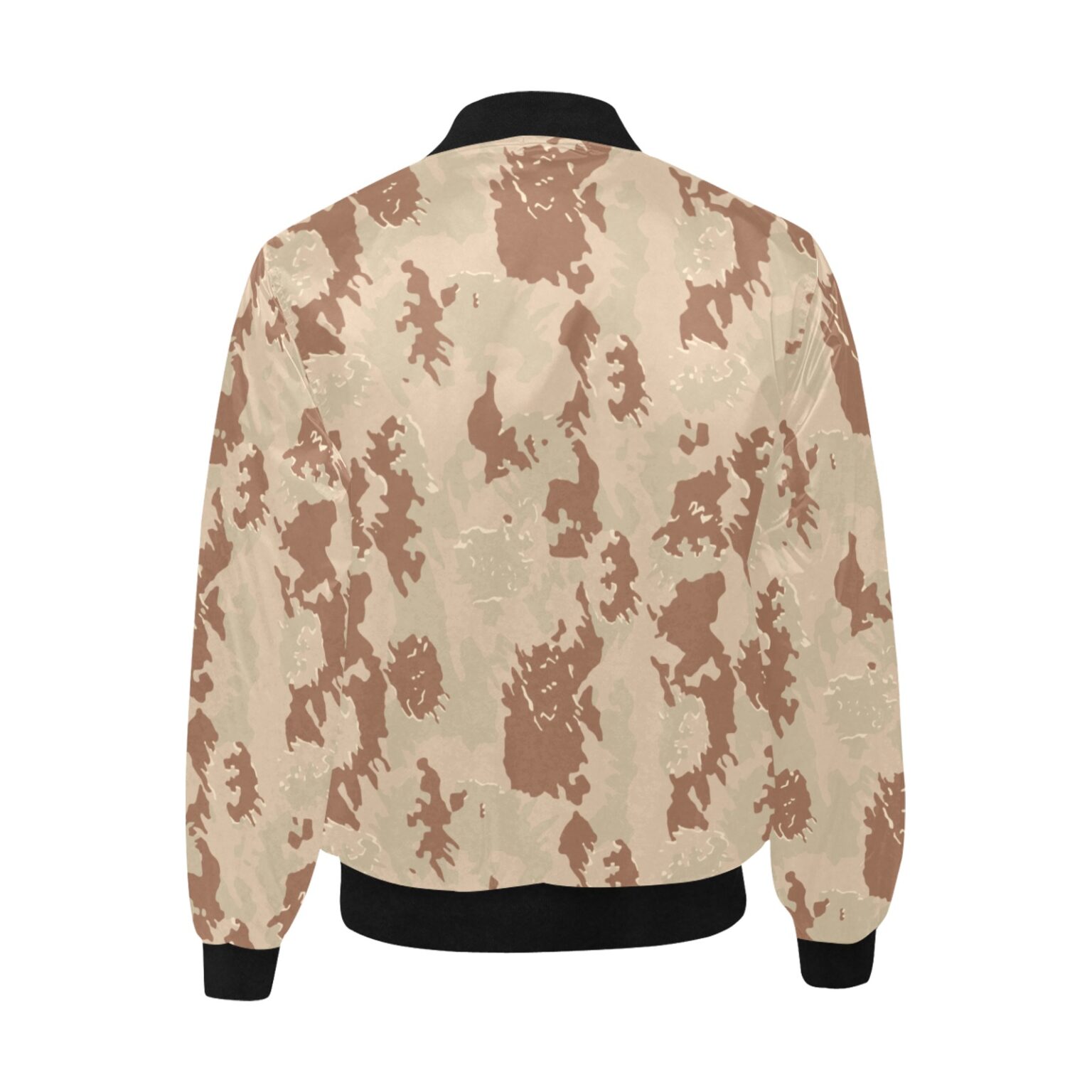 Lithuanian M05 Desert v1 Camouflage Quilted Bomber Jacket. | Mega Camo