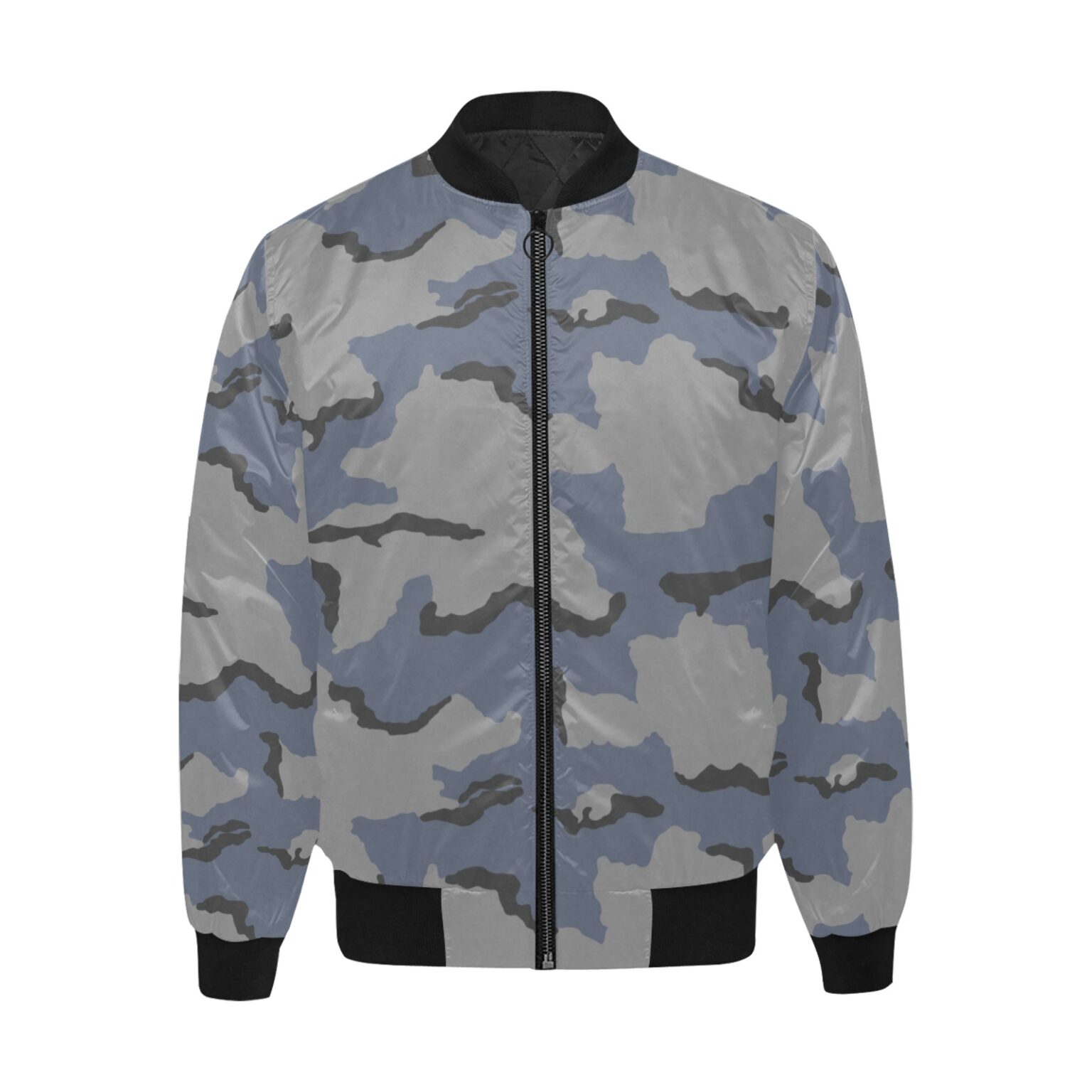 Kuwait Desert Coffee Stain Camouflage Quilted Bomber Jacket. | Mega Camo